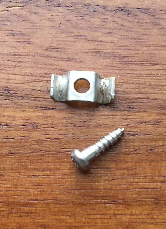 Vintage 1960's Fender Electric Guitar String Tree | Reverb