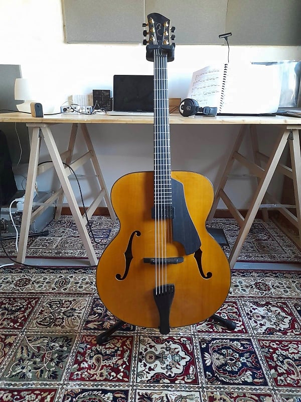 Moffa Guitars Maestro 18' inch '2000 - Natural jazz archtop | Reverb