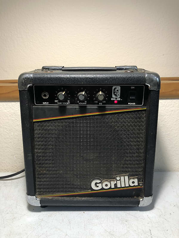 Gorilla GG-20 Amp Vintage Guitar Head Amplifier Electrics | Reverb