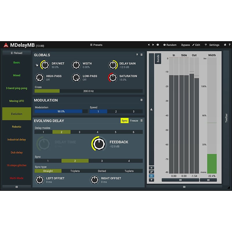 MeldaProduction MDelayMB | Reverb