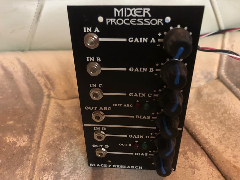Blacet Mixer Processor Synthesizer Module Frac Rack rare | Reverb