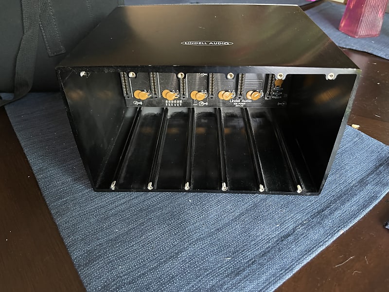 Lindell Audio 506 Power 6-Space 500 Series Rack 2010s - Black | Reverb