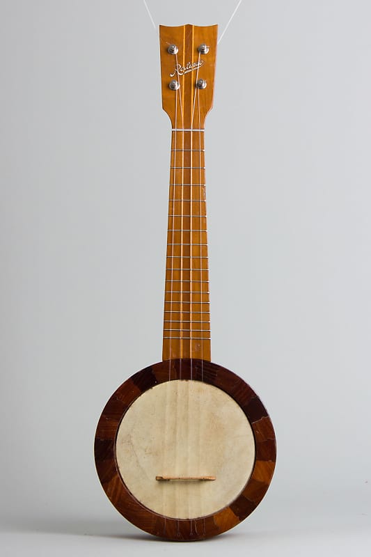 Rolando California Style Banjo Ukulele, c. 1920, brown hard | Reverb