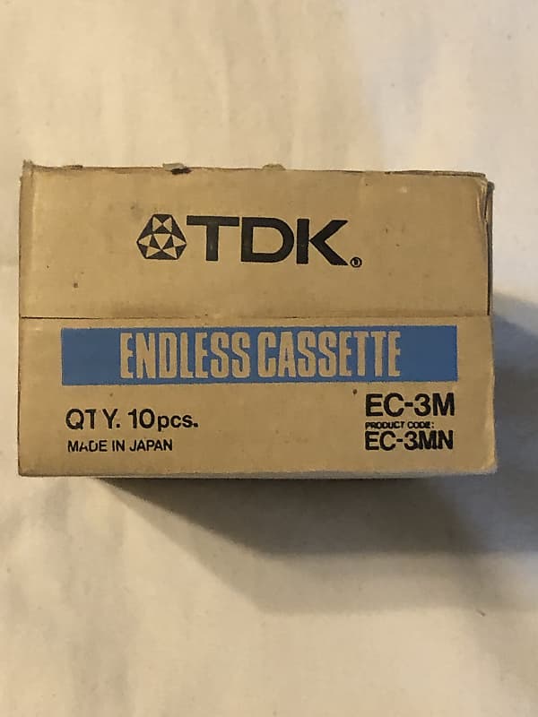 TDK Endless cassette 3 minute each...lot of 10 | Reverb