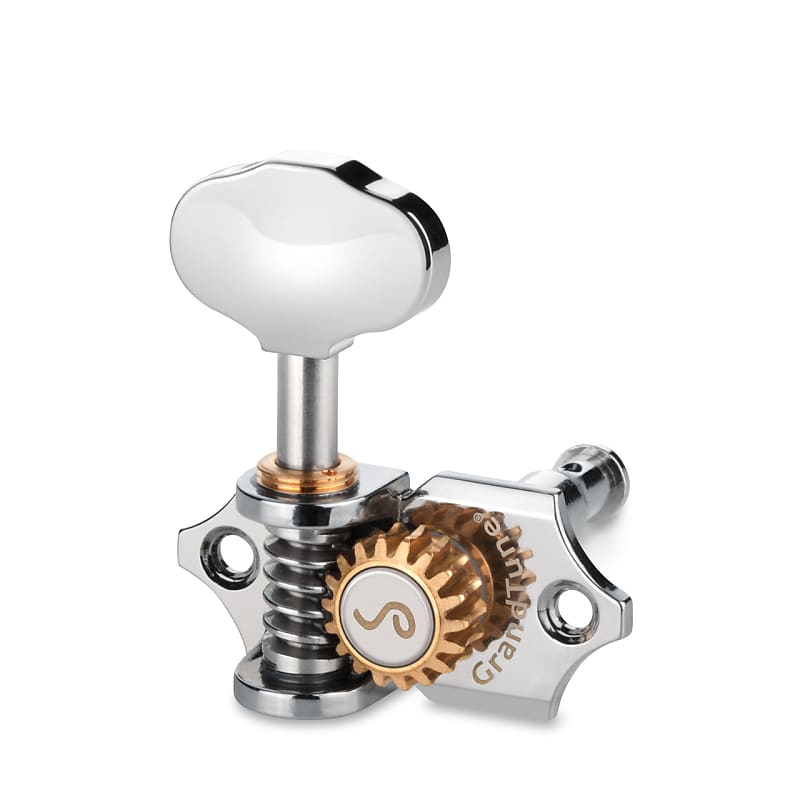 Genuine Schaller Germany Grand Tune Tuners, 3x3 Chrome, | Reverb