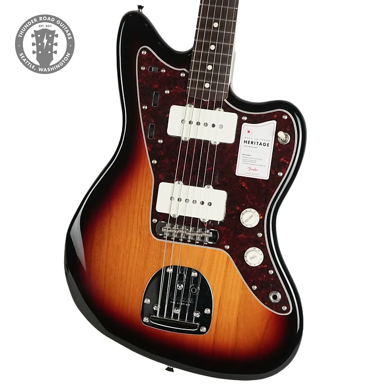 2021 Fender Heritage Made in Japan Jazzmaster Sunburst | Reverb