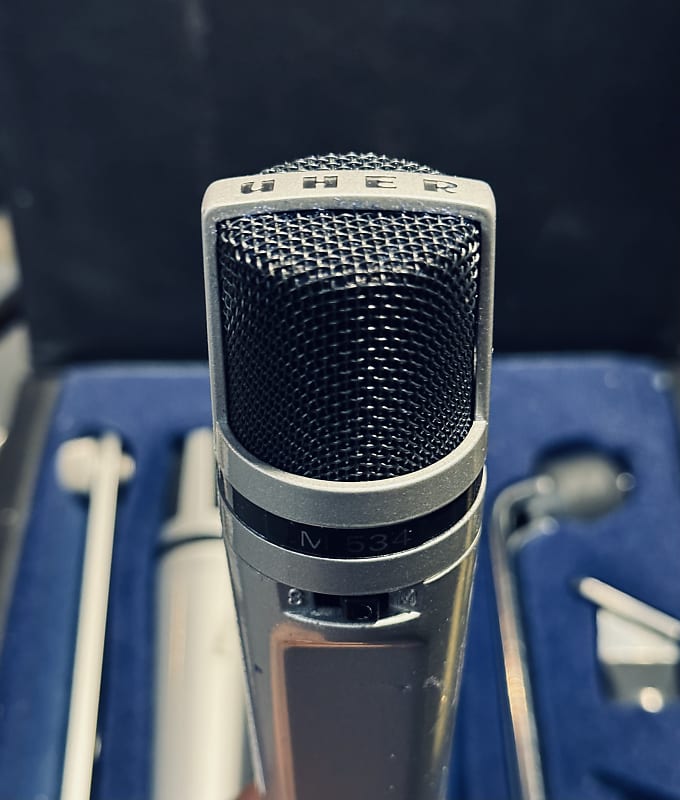 Uher (PAIR) M534 1970’s - Grey | Reverb