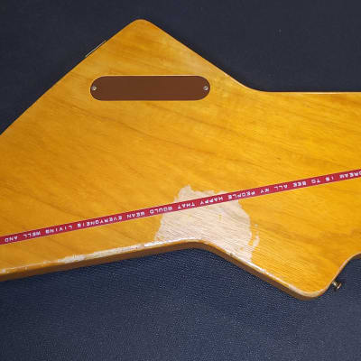 Gibson Allen Collins Korina Explorer, 1 of 38, Murphy Aged, | Reverb