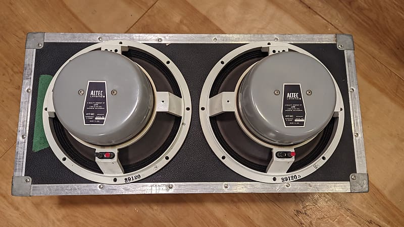 1970s Altec-Lansing 417-8C 12" 8Ω Guitar Speakers—Pair With | Reverb