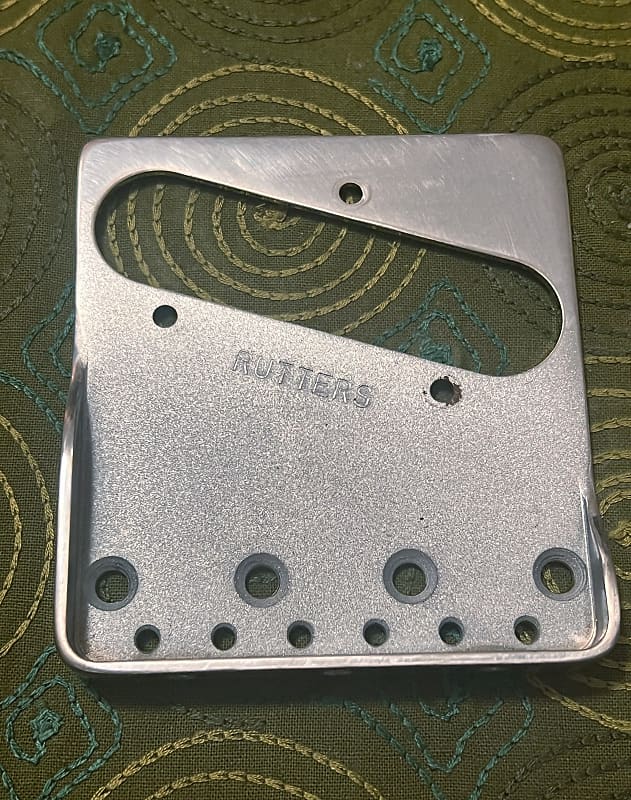 Rutter's guitar parts Telecaster bridge plate | Reverb