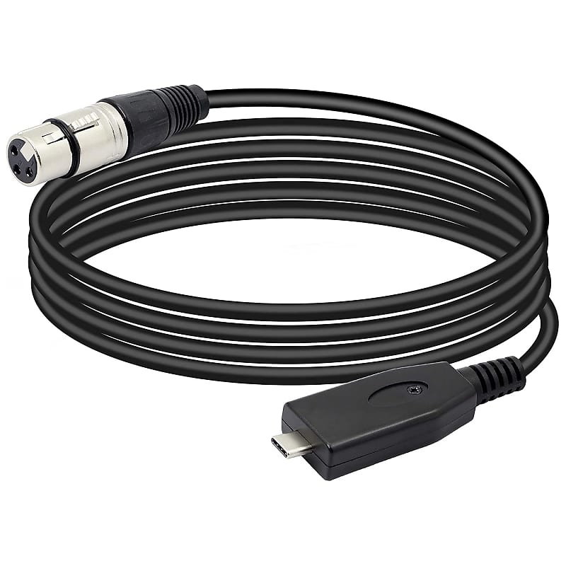 Type?C To Xlr Microphone Adapter Cable, Usb C To Xlr Audio | Reverb