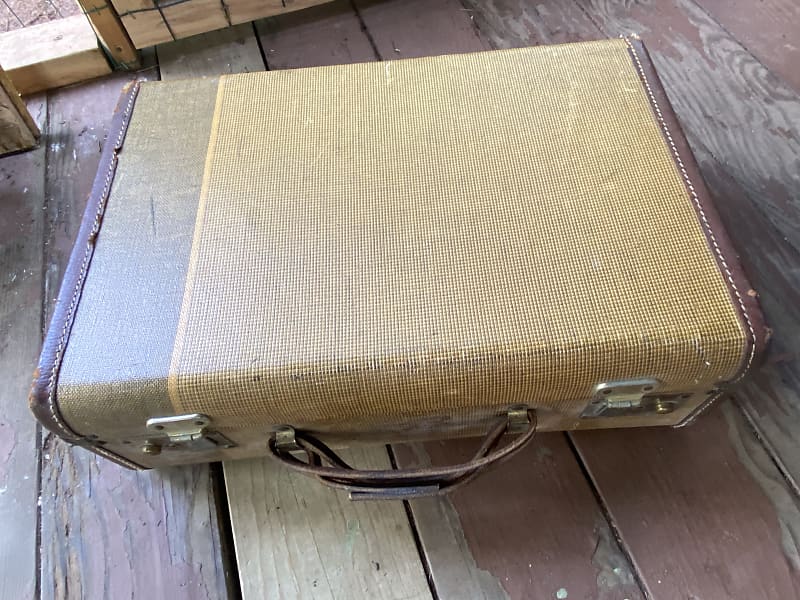 1950s tweed guitar accessory case Tweed case 1950s - Tweed | Reverb
