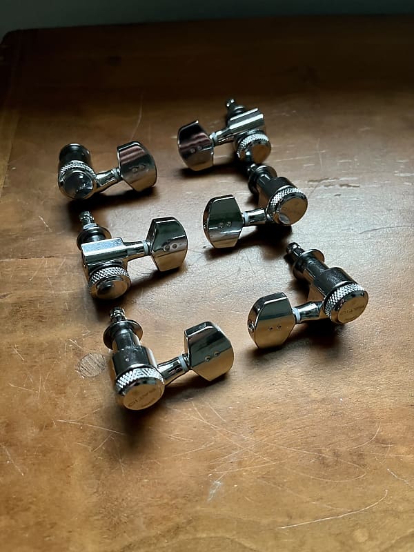 Graph Tech 3 x 3 Precision Ratio Locking Tuners (Les Paul) | Reverb