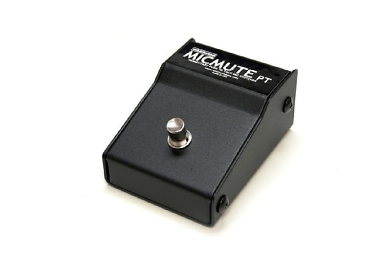 Whirlwind Mic Mute PT Microphone Control Switch box | Reverb