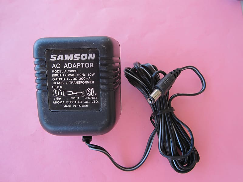 Samson Samson AC300R Regulated Output 12volt DC, 200mA (.2 | Reverb