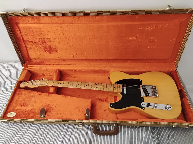 Fender American Vintage '52 Telecaster GAUCHER | Reverb
