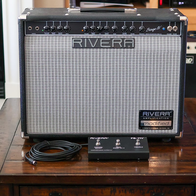Rivera Amplification Stage IV Combo 2x10 2023 - Black - | Reverb