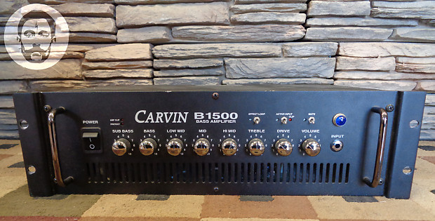 Carvin B1500 Rack-mount Bass Amplifier | Reverb