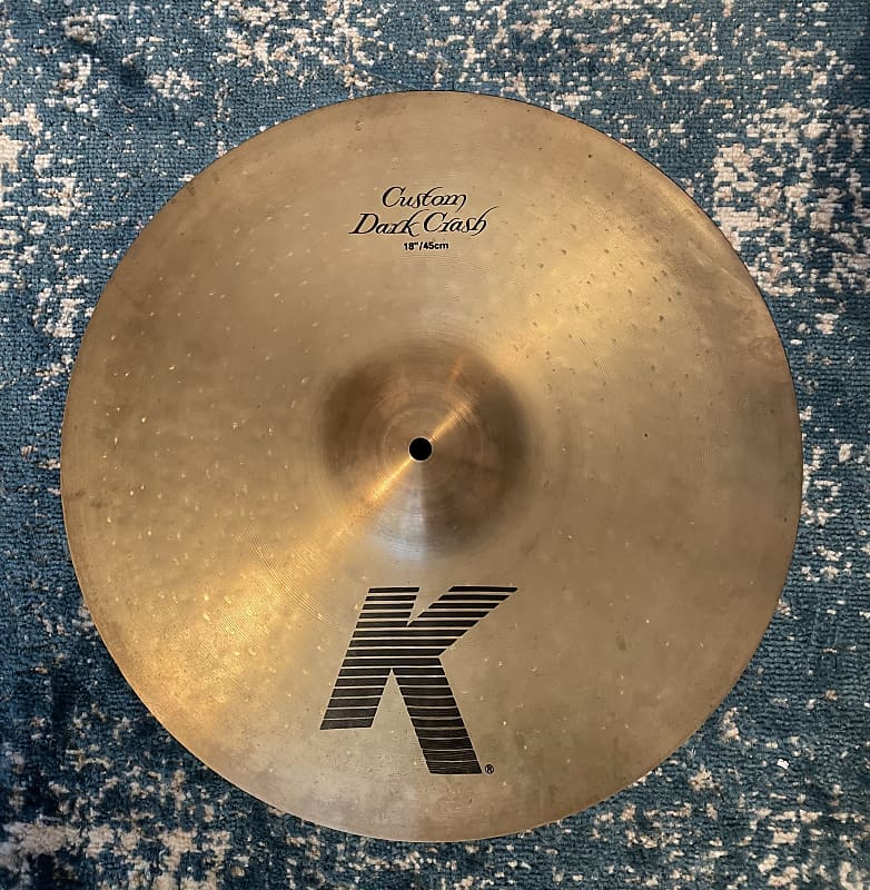VIDEO! 21yo 18” Zildjian K Custom Dark Crash | Reverb