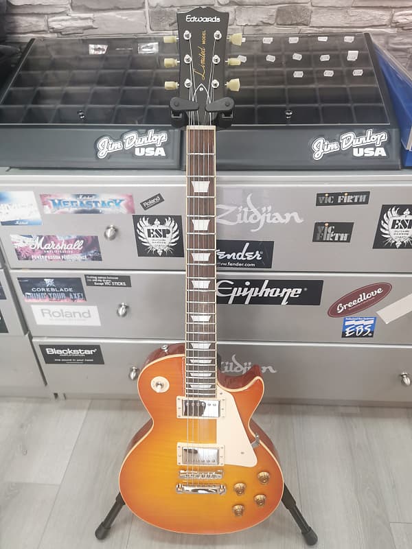 Edwards E-LP-125SD/VHB Vintage honey burst | Reverb