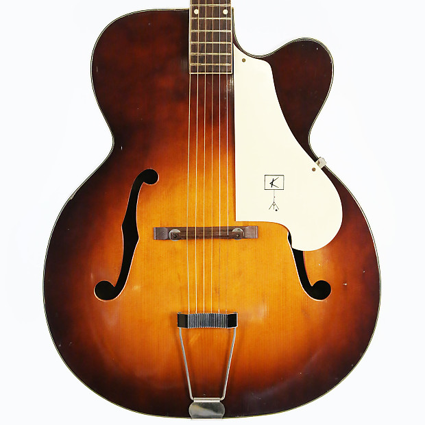 1955 Kay K-1 Jumbo Archtop Acoustic - Large Body Cutaway Kay | Reverb