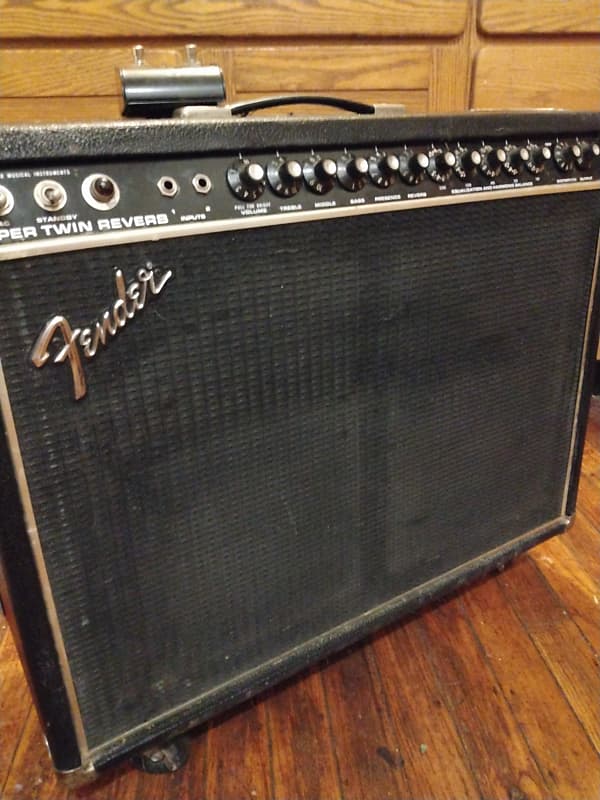 Fender Super Twin Reverb Blackface amp | Reverb