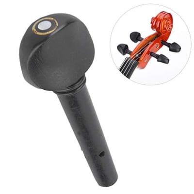 4 Pcs Violin Ebony Pegs,Tuning Pegs Violin Strings Shaft | Reverb