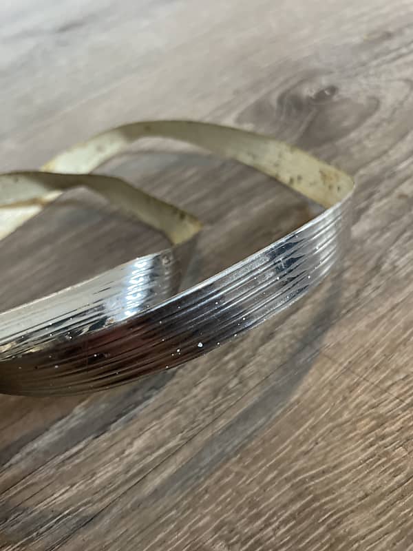 Rogers Hoop inlay for Big R Era Drums Foil Aluminum | Reverb