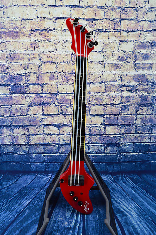 Fender Ashbory Bass Red | Reverb