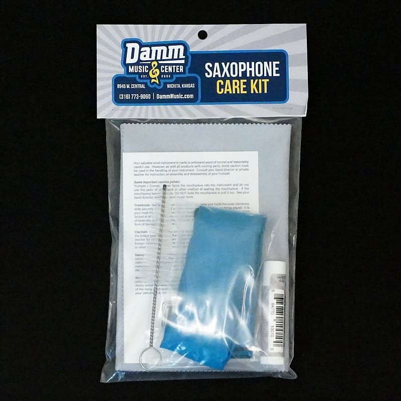 Damm Music Care Kit for Alto Saxophone | Reverb