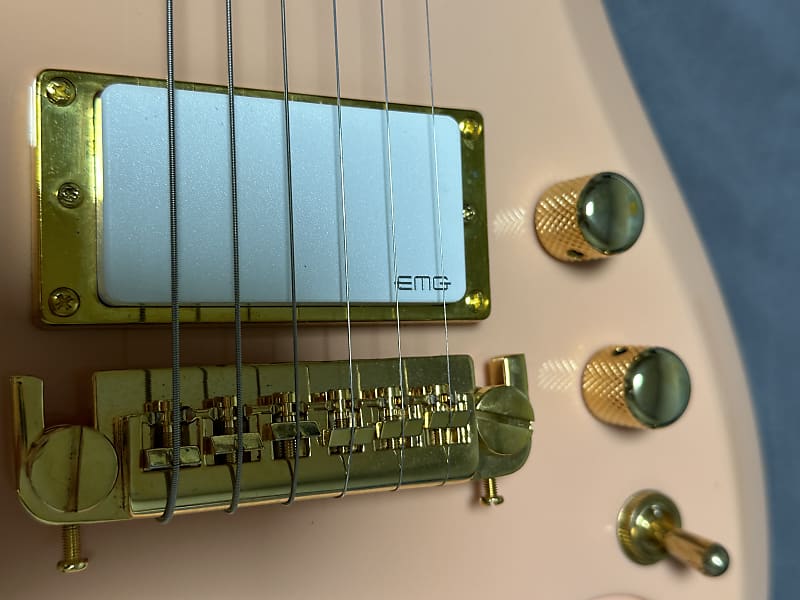 Schecter Schecter Diamond Series Prince Cloud Guitar Peach | Reverb