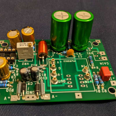 Mic Preamp PCB for Jensen 990 / API 2520 w/Meter Driver | Reverb