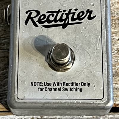 Mesa Boogie Rectifier Footswitch Silver, Single Button, Works | Reverb