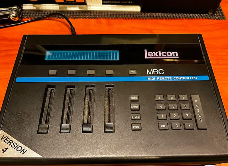 Lexicon MRC MIDI Remote Controller 1996-2009 - Black | Reverb
