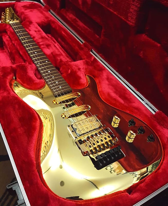 2024 Ibanez JS2GD Joe Satriani Signature Gold Boy | Reverb Greece