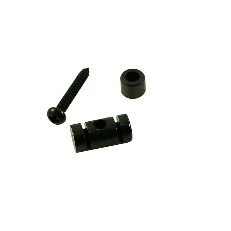 Barrel String Retainer With Screw And Spacer, #BSR-1 BK- | Reverb