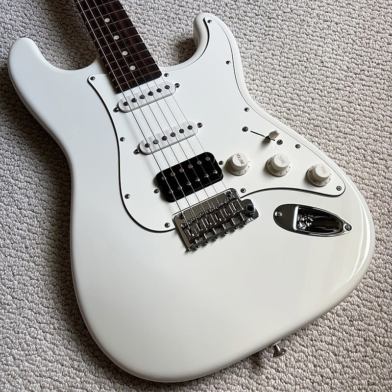 Suhr Classic S - HSS - Olympic White | Reverb