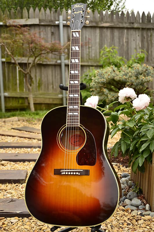 2015 Gibson Southern Jumbo Sheryl Crow Supreme Adi/Hog/Hide | Reverb