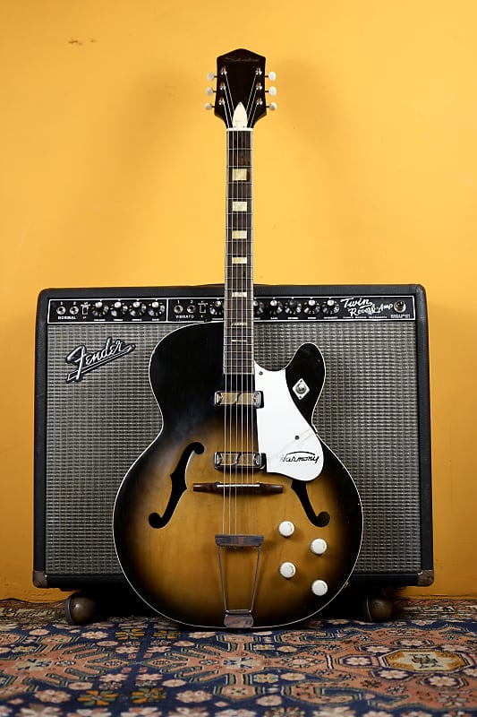 1962 USA Harmony /Silvertone Rocket - Sunburst Vintage | Reverb