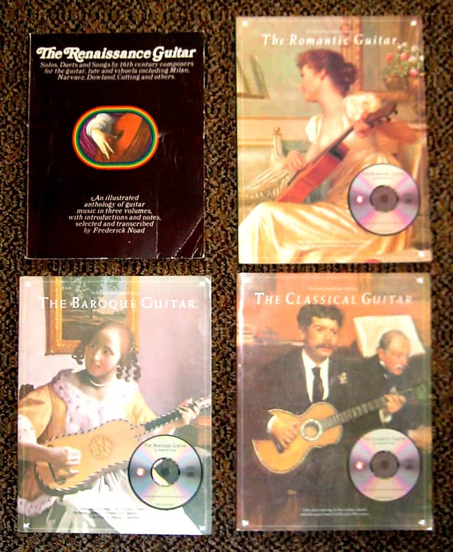 The Frederick Noad Guitar Anthologies -- 4 Volumes | Reverb