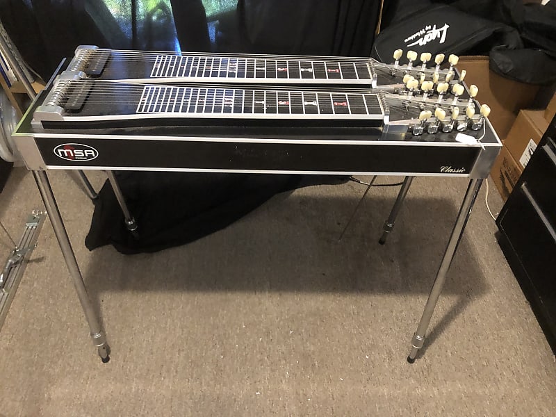 MSA Classic Pedal Steel 70s Double Neck | Reverb