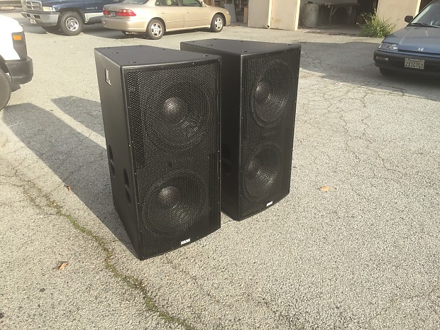 EAW LA128 Pair Double 18" Sub Subs Subwoofer | Reverb