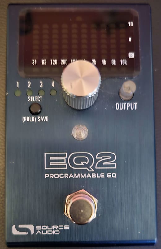 Source Audio EQ2 - Programmable EQ (2020) - Blue | Reverb