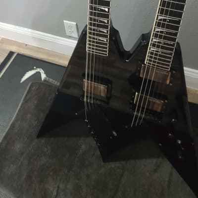 Dean V VMNT Double Neck 12-6 Dave Mustaine signature series | Reverb