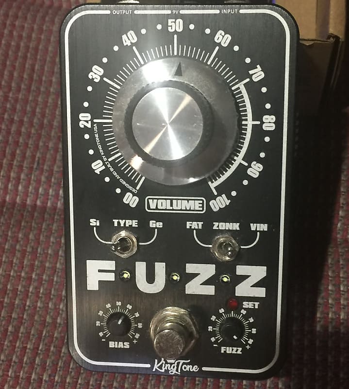 King Tone Guitar King Tone - miniFUZZ V2 - Black Panel 2024 - | Reverb