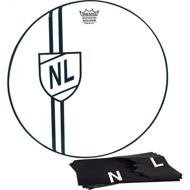 Remo PA-1022-A4 22" Graphic Bass Drum Head | Reverb