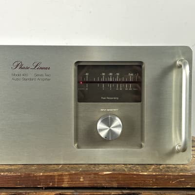 Phase Linear Model 400 Series Two Stereo Power Amplifier - | Reverb
