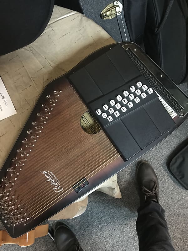 Oscar Schmidt 36 string 21 chord autoharp with built in | Reverb UK