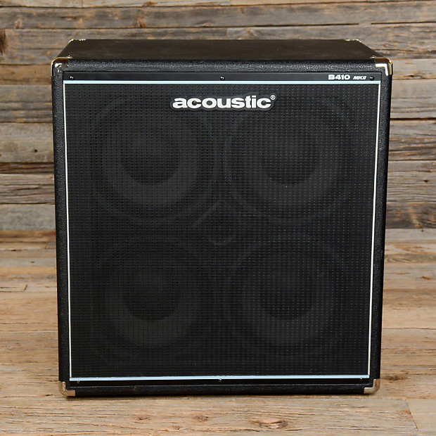 Acoustic 4x10 Bass Speaker Cabinet USED | Reverb