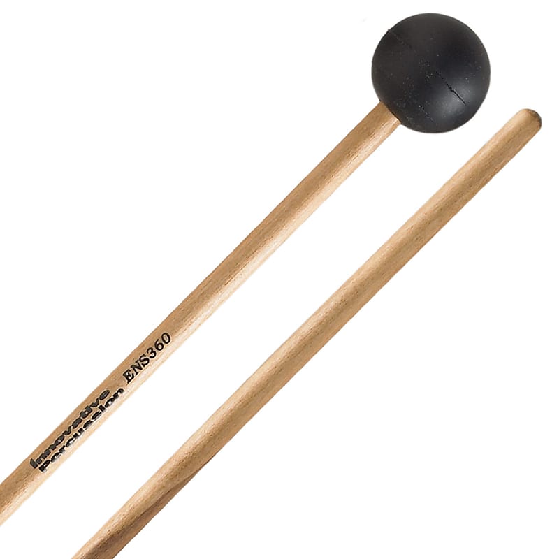 IP HARD RUBBER MALLETS -BLACK - BIRCH | Reverb